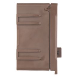 Lewden 100A 5-Way 2.5-35mm² Connector Block Brown - Screwfix