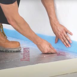 JG Speedfit JGUFHEDGE Edge Insulation Roll 150mm x 25m - Screwfix