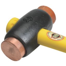 Thor Size 4 Copper/Hide Hammer 5 1/2lb (2.5kg) - Screwfix