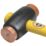 Thor Size 4 Copper/Hide Hammer 5 1/2lb (2.5kg) - Screwfix