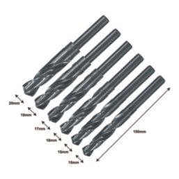 Titan Straight Shank Metal Drill Bit Set 6 Pieces - Screwfix