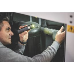 LEDlenser W5R Work Rechargeable LED Inspection Light Black 600lm - Screwfix