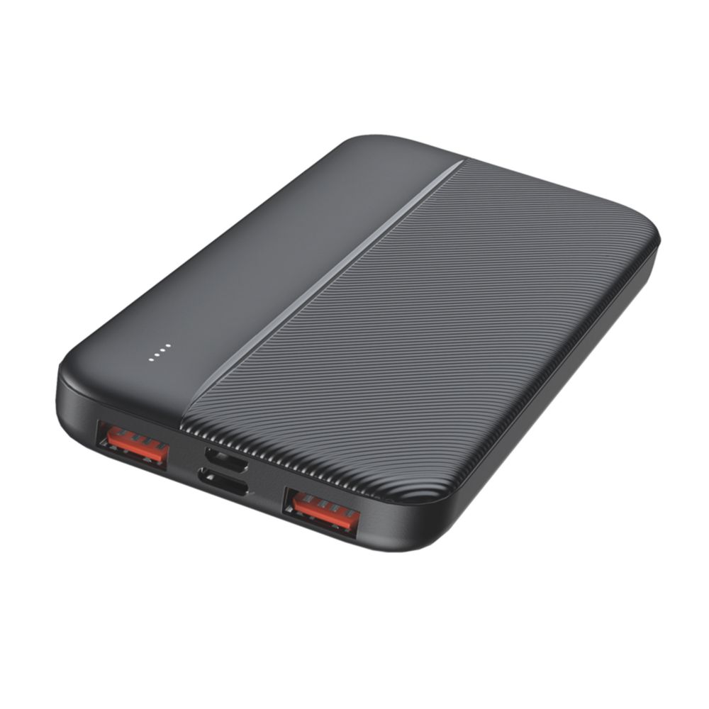SLX 79155PI/S 10000mAh Power Bank Black - Screwfix