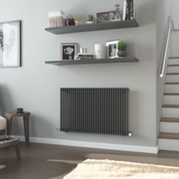 Ximax Aurora 600mm x 960mm 3041BTU Anthracite Horizontal Designer ...