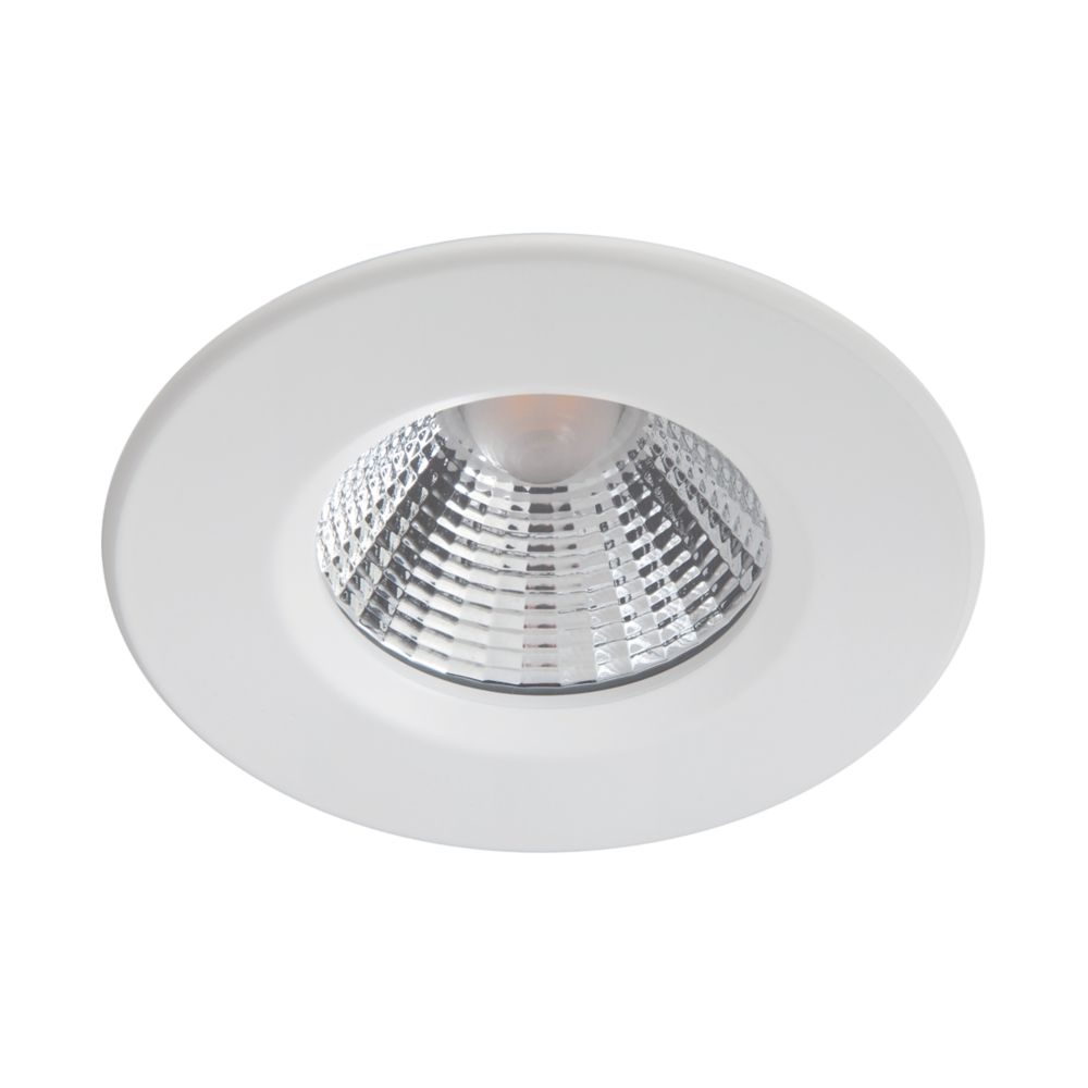 Philips Dive Fixed LED Downlight White 5.5W 350lm - Screwfix