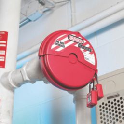 Master Lock Gate Valve Rotating Lockout 6 1/2"-4" - Screwfix