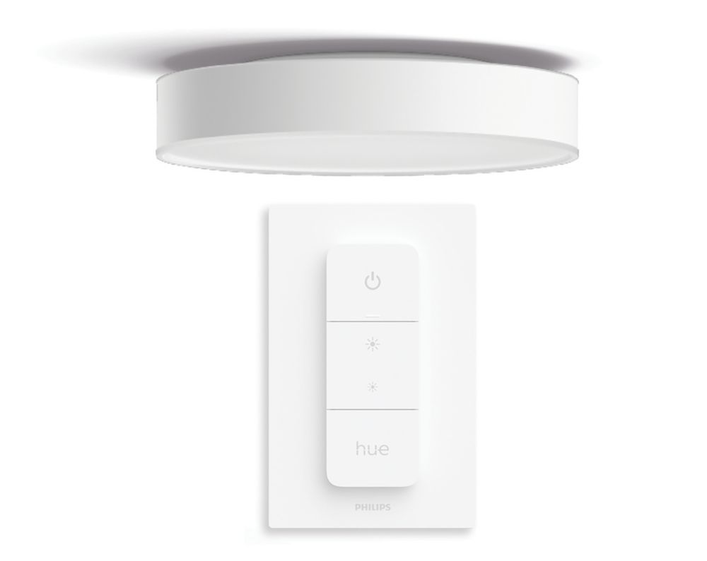 Philips Hue Ambiance Enrave LED Ceiling Light White 48W 4750-6100lm ...