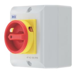 British General CPRSD416 16A 4-Pole Dimmer Isolator NO - Screwfix