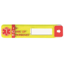 Scafftag ID Emergency Tag With Window - Screwfix
