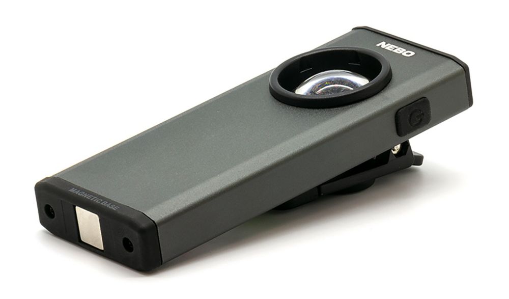 Nebo Slim+ Rechargeable LED Worklight & Powerbank with Power Bank Black ...