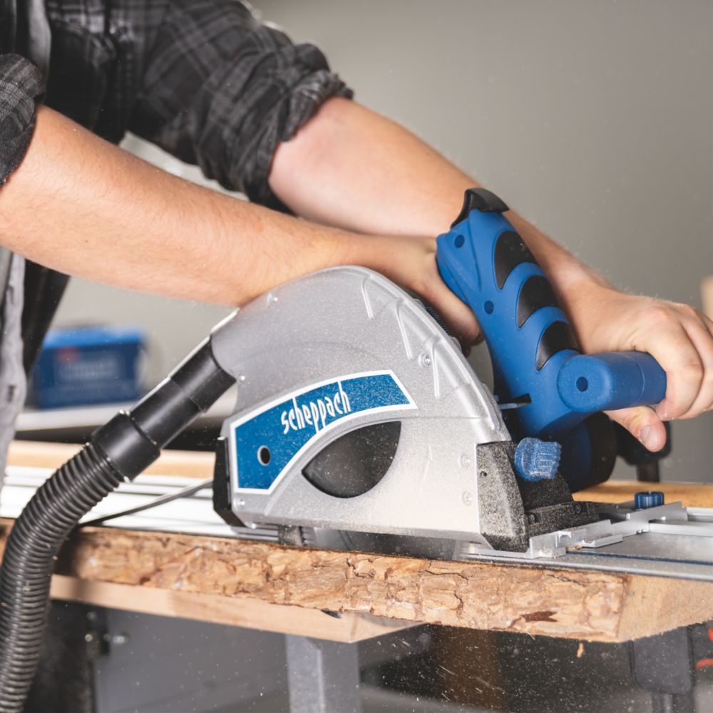 Scheppach PL55 160mm Electric Plunge Saw with 2 x Rail s 240V