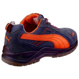 Puma Omni Flash Low Size 7 Orange Steel Toe Cap Safety Trainers Screwfix