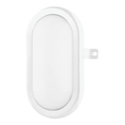 Luceco Eco Mini Outdoor Oval LED Bulkhead White 5.5W 450lm - Screwfix