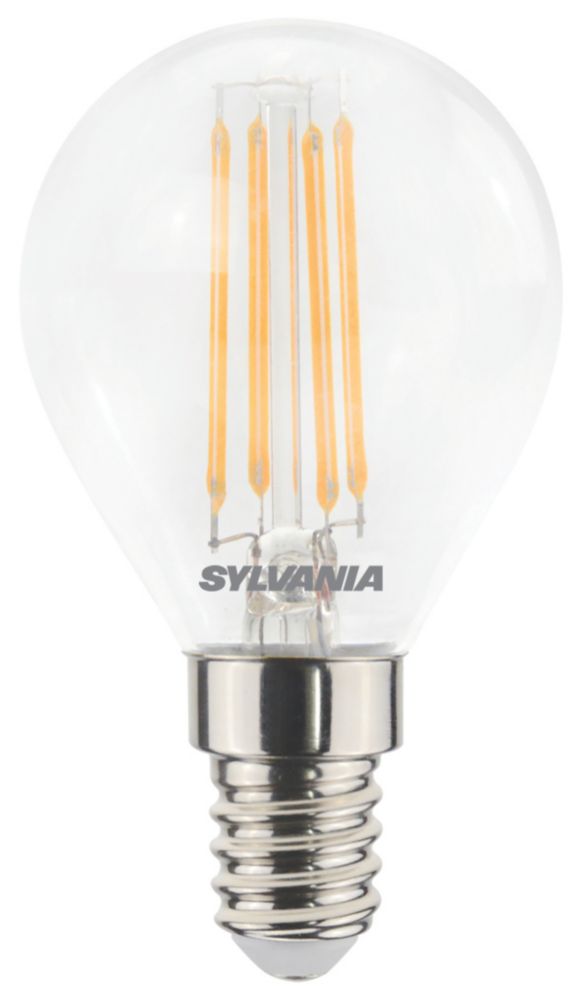 Sylvania TOLEDO RETRO E14 Mini Globe LED Light Bulb 806lm 6W - Screwfix