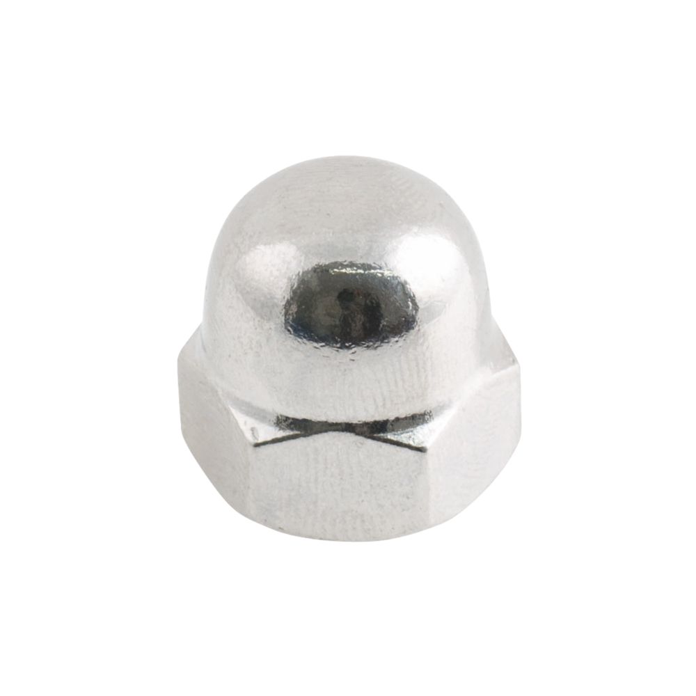 Easyfix A2 Stainless Steel Dome Nuts M10 100 Pack - Screwfix