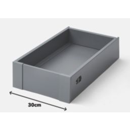 Essentials Soto Internal Drawer Front Matt Grey 300mm - Screwfix