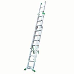 TB Davies Aluminium 6.25m Combination Ladder - Screwfix