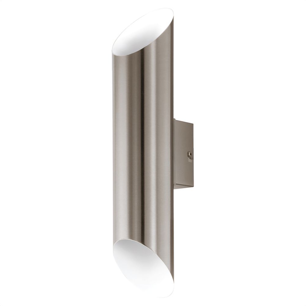 Eglo Agolada Outdoor LED Up/Down Wall Light White 7W 660lm - Screwfix