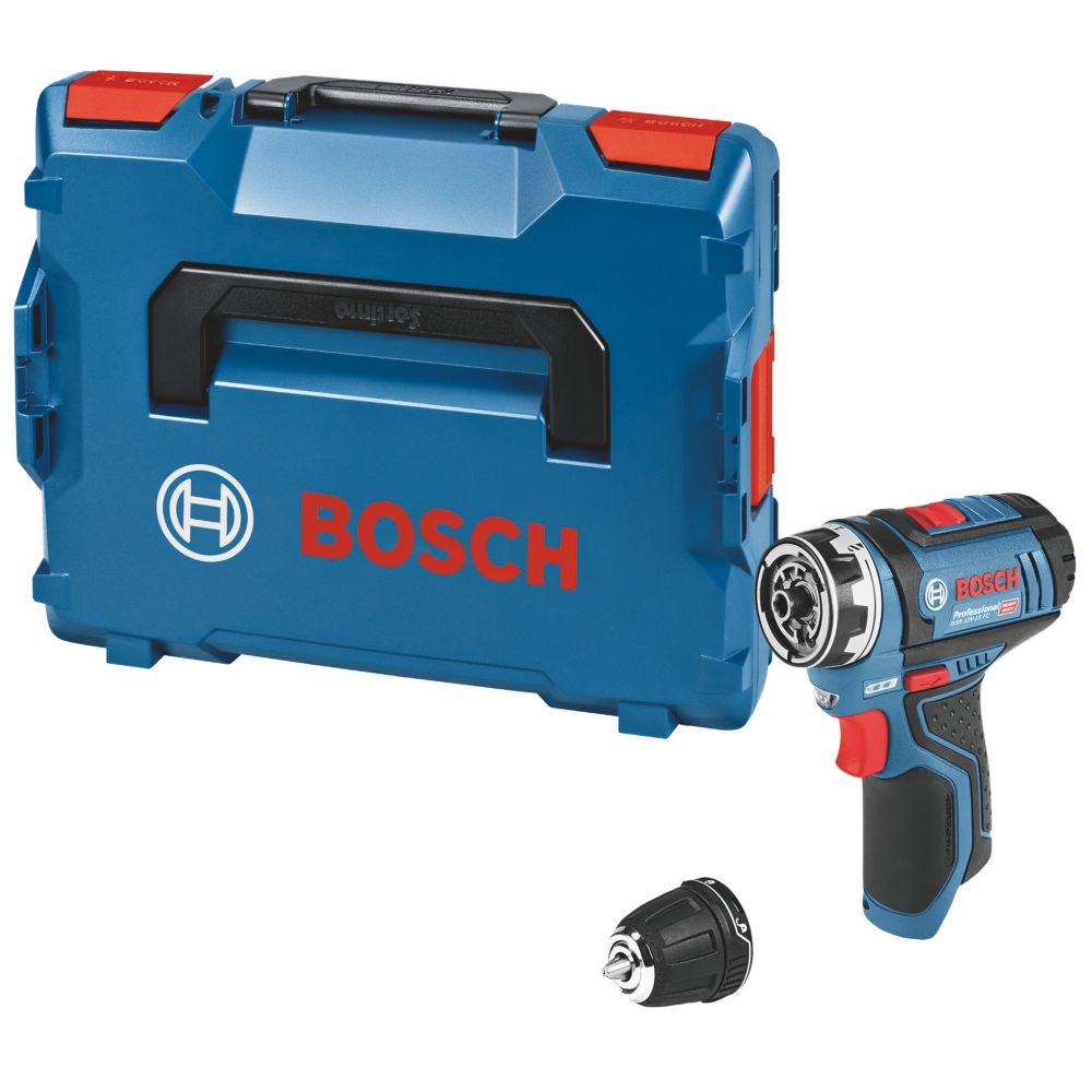 Bosch GSR 12V-15 FC 12V Li-Ion CoolPack Cordless Drill Driver - Bare ...