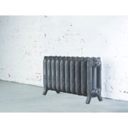 Arroll 470mm x 834mm 3070BTU Cast Grey Cast Iron 3 Column Radiator ...
