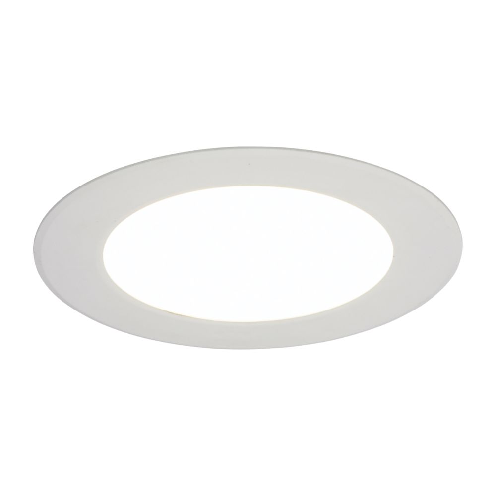 4lite Fixed LED Slim Downlight White 16W 1600lm - Screwfix