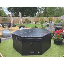 Canadian Spa Company KH-10095 14-Jet Octagonal 6 Person Hot Tub 1.88m x ...