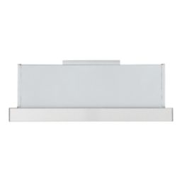 Essentials Cooker Hood 598mm Stainless Steel - Screwfix