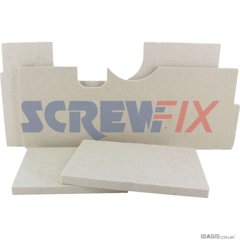 Ideal Heating 171405 Cla FF50/60 Comb Chamb Insulation Kit - Screwfix