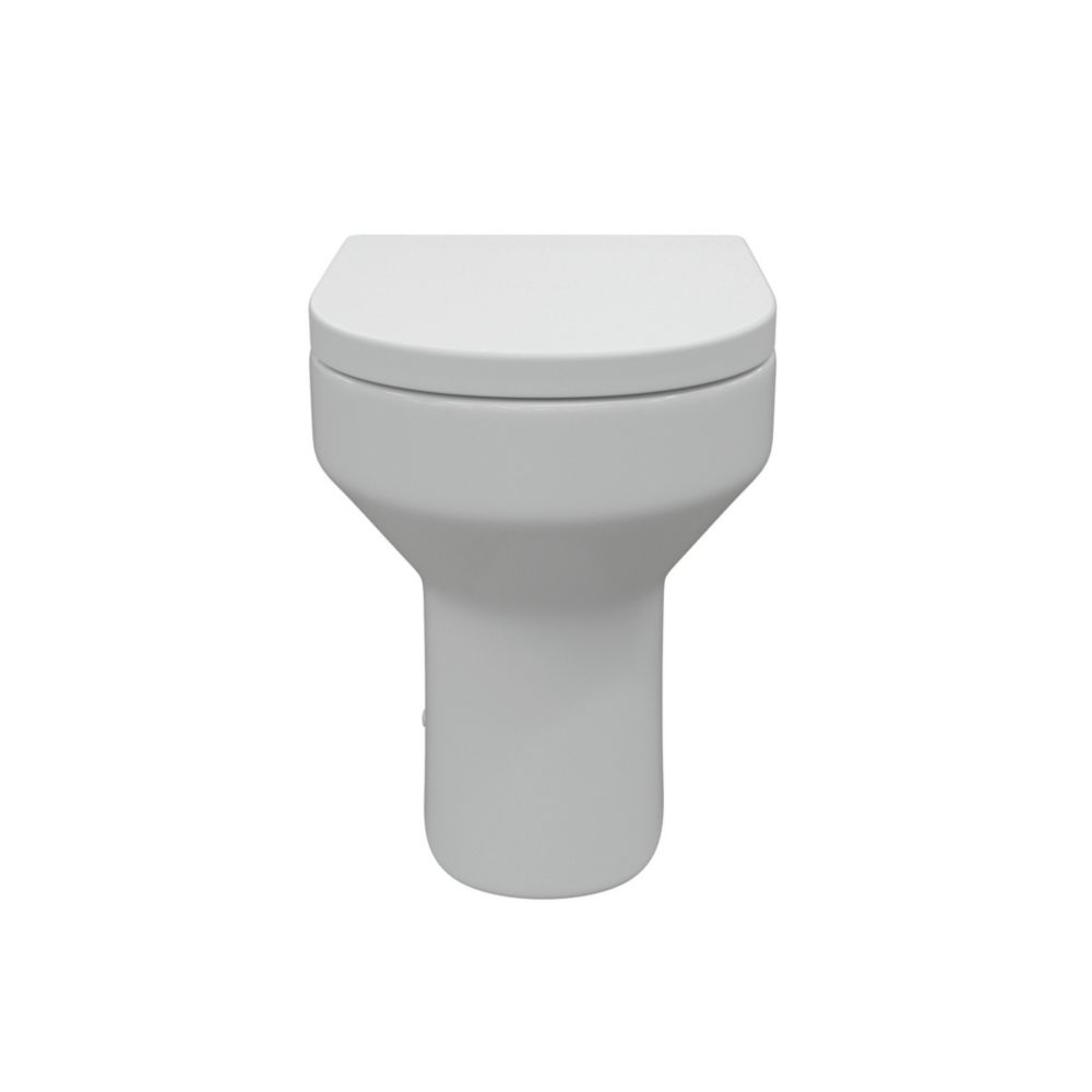 Walker Soft-Close Rimless Back-to-Wall Toilet - Screwfix