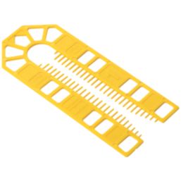 Broadfix Plastic U-Shims Assorted 60 Pcs - Screwfix