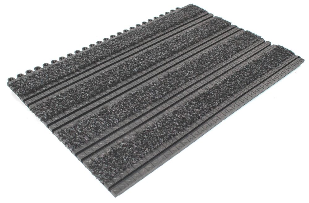 COBA Premier Track Entrance Mat Black/Anthracite 440mm x 290mm x 16mm 2 ...