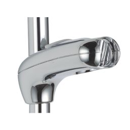 Mira Riser Rail Clamp Bracket Chrome 120mm Screwfix