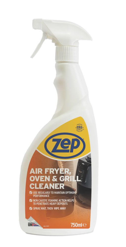 Zep degreaser for air fryers oven and grills 750ml - Screwfix