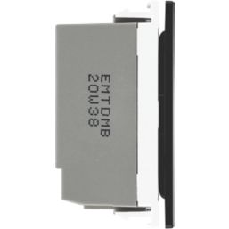 British General 2-Way LED Modular Dimmer Switch Black - Screwfix
