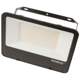 Robus Selest Indoor & Outdoor LED CCT Selectable Floodlight Black 200W ...