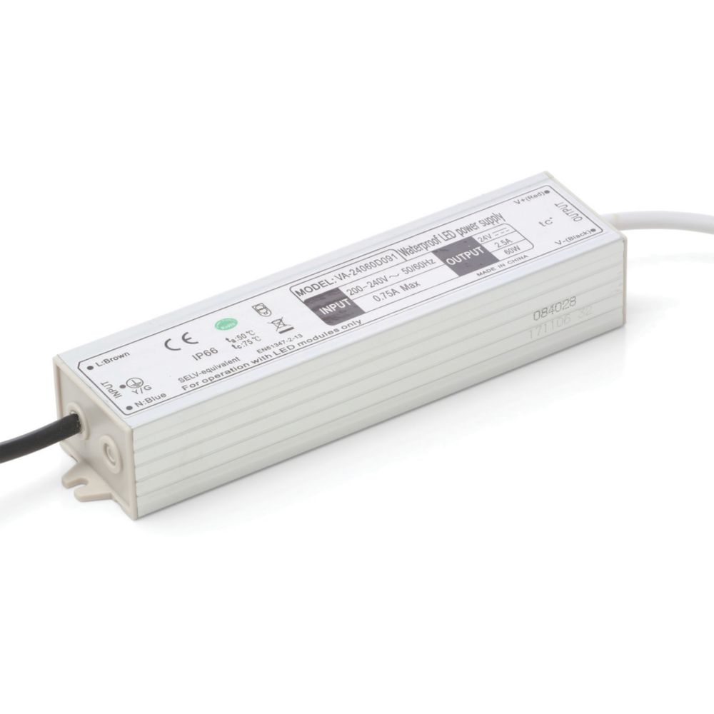 Electralite 24V Constant Voltage Driver 60W - Screwfix