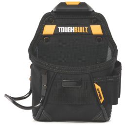 Toughbuilt ClipTech Project Pouch with Hammer Loop Black - Screwfix