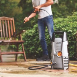 Titan TTB1300PRW 100bar Electric High Pressure Washer 1.3kW 230V - Screwfix