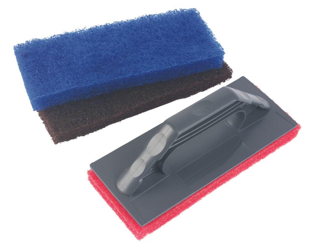 Rubi Strip & 3 Pads Set 10" x 4" - Screwfix