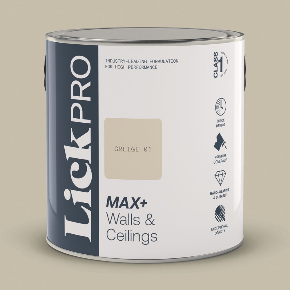 Greige Emulsion Paints | Interior Paints | Screwfix.com