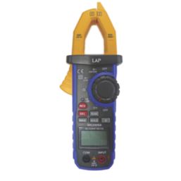LAP AC Digital Clamp Meter 600A - Screwfix