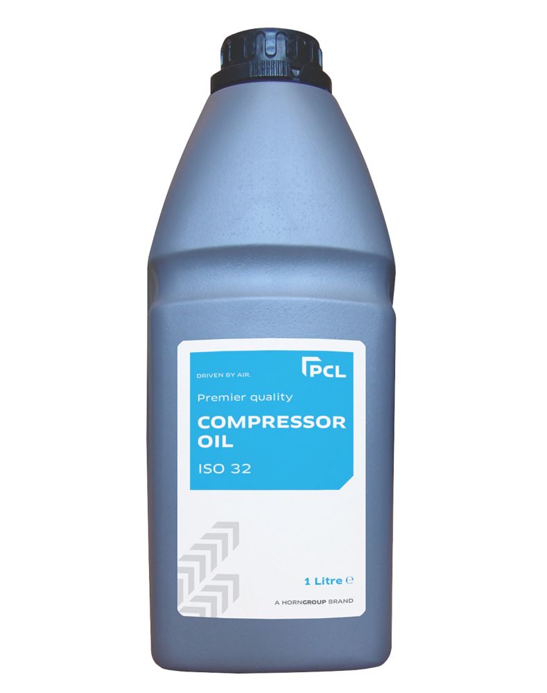 PCL ISO32 Compressor Oil 1Ltr | Air Tools | Screwfix.com