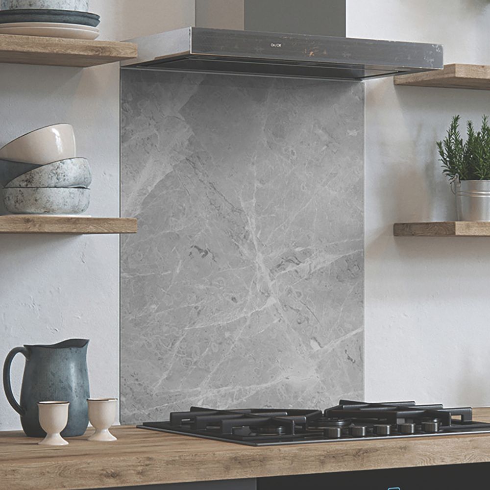 House Beautiful Pietra Grey Kitchen Splashback 900mm x 750mm x 6mm ...