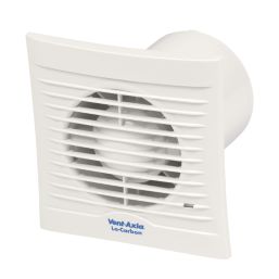 Vent-Axia 441624 100mm (4") Axial Bathroom Extractor Fan White 230V ...