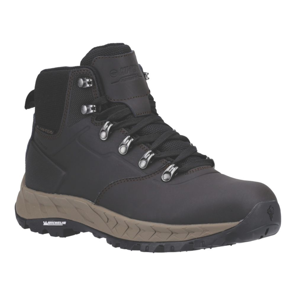 Hi-Tec Altitude VII WP Size 10 Chocolate Waterproof Non Safety Work ...