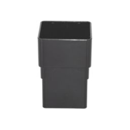 FloPlast Square Socket Black 65mm - Screwfix