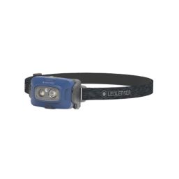 LEDlenser HF4R Core Rechargeable LED Head Torch Blue 500lm - Screwfix