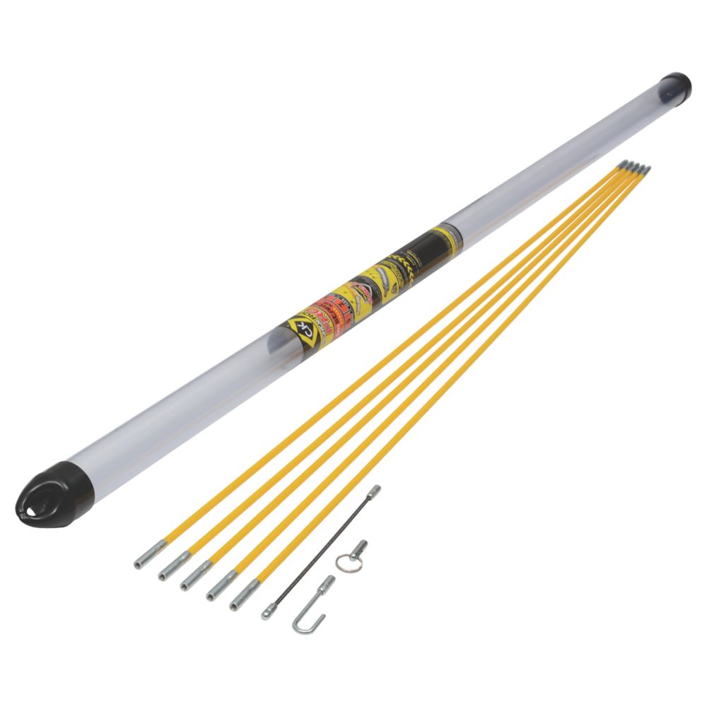 C.K Mighty Rod PRO 6mm Flexible Cable Rod Starter Set 5m | Cable Rods ...