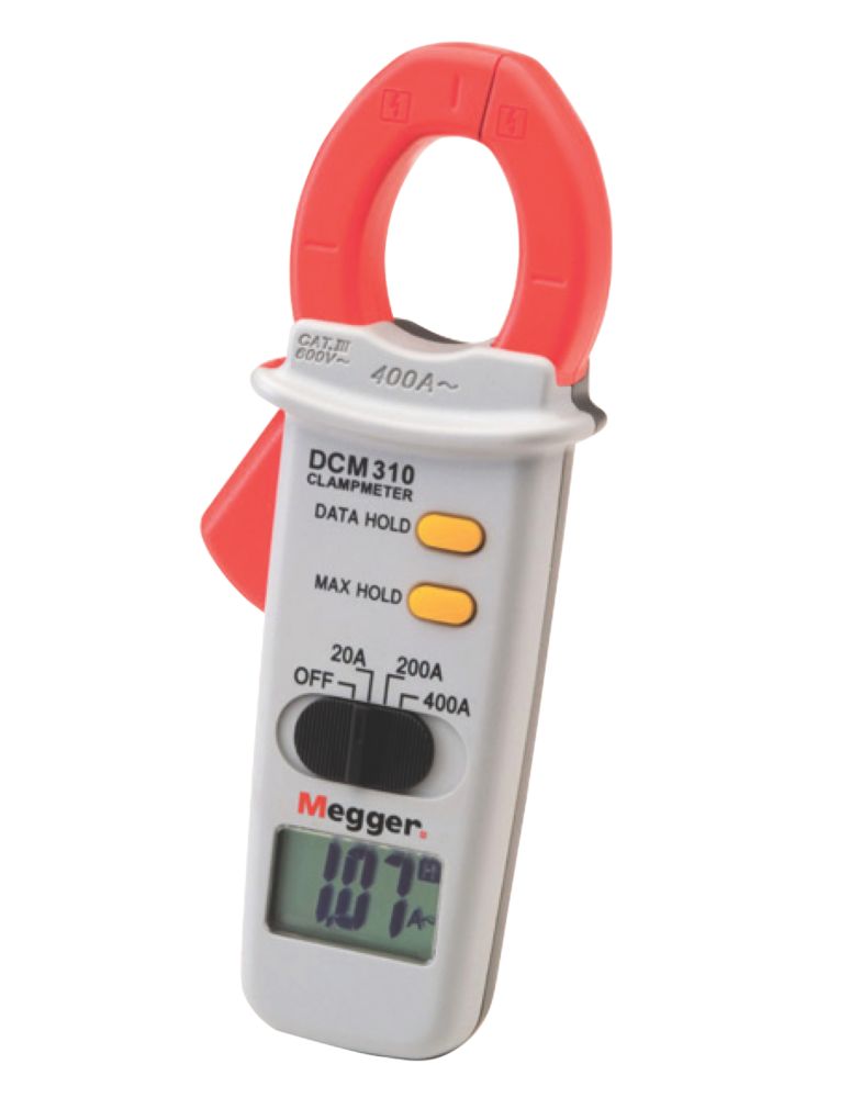Megger AC Digital Clamp Meter 400A - Screwfix