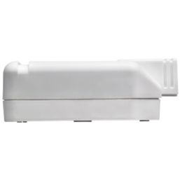 Masterplug 13A 1-Gang Unfused Rewireable Socket White - Screwfix